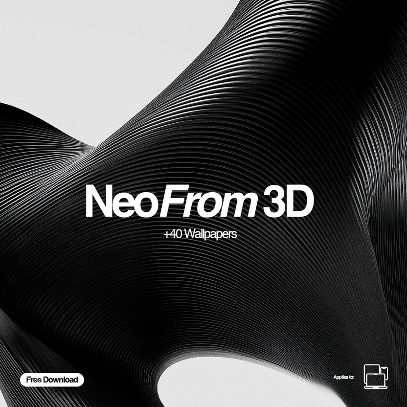 +40 NeoForm 3D Wallpapers (Mobile/Deskop) – gzüo